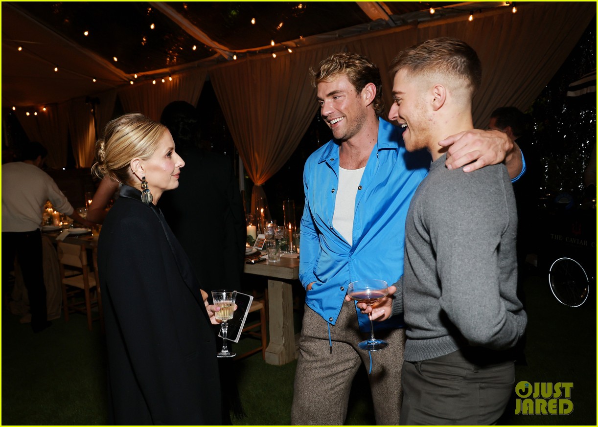 Froy Gutierrez & Zane Phillips Couple Up at 'Chaos Dinner' Hosted by ...