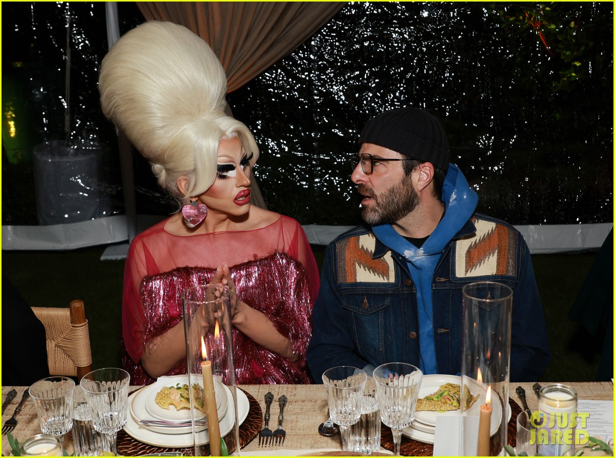 Froy Gutierrez & Zane Phillips Couple Up at 'Chaos Dinner' Hosted by ...