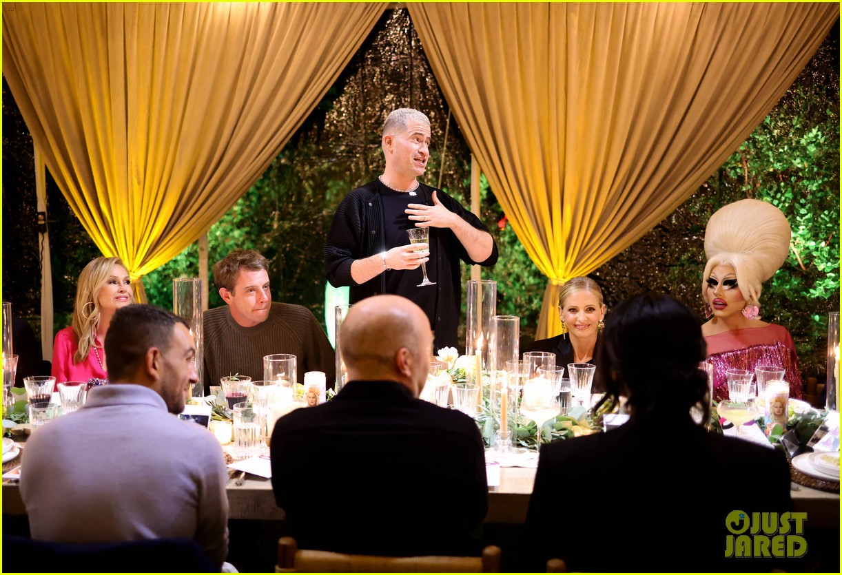 Froy Gutierrez & Zane Phillips Couple Up at 'Chaos Dinner' Hosted by ...