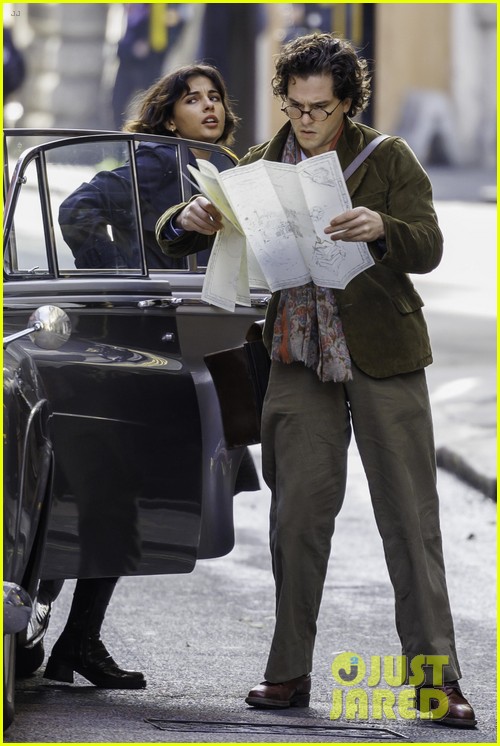 Kit Harington Films 'Eternal Return' Alongside Naomi Scott & Simon ...