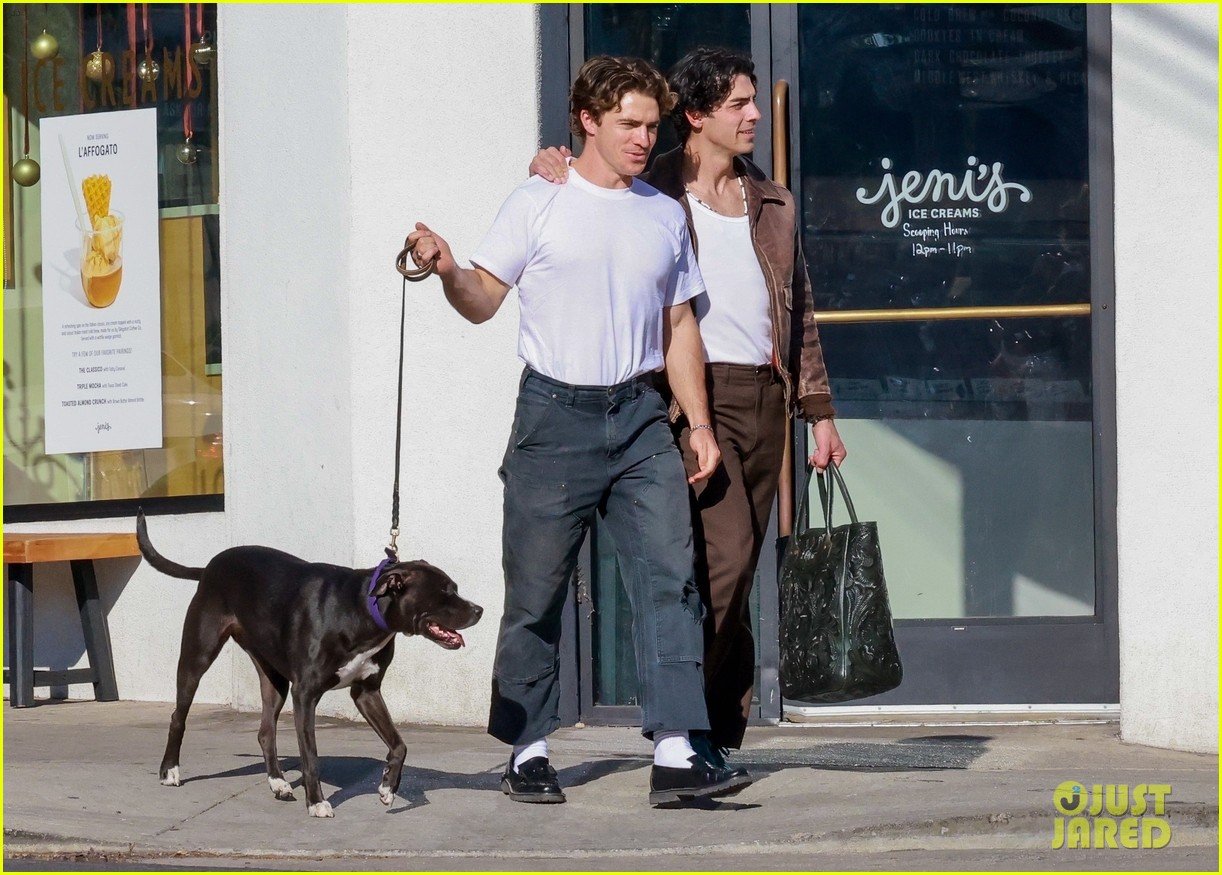 Joe Jonas Hangs Out With 'Devotion' Co-Star Spencer Neville During Down ...