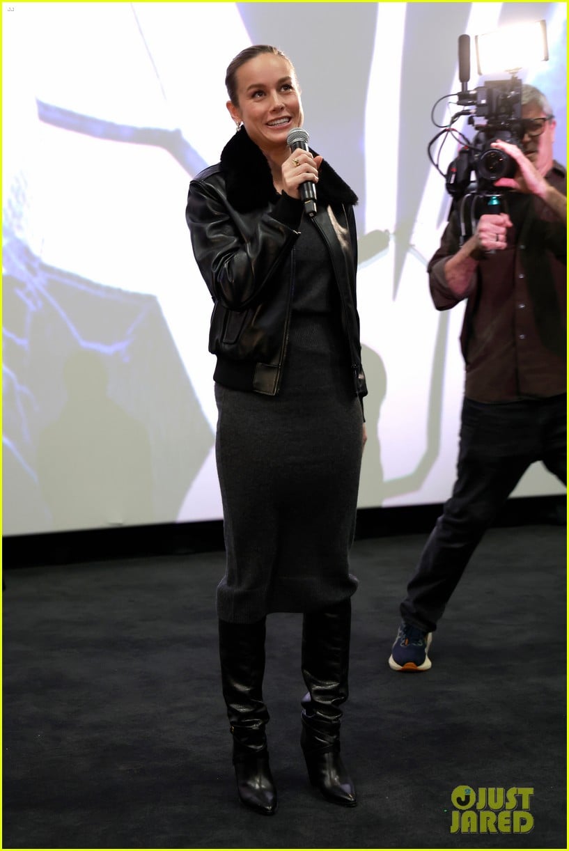 Brie Larson Surprises Fans at 'The Marvels' Screening in New York ...