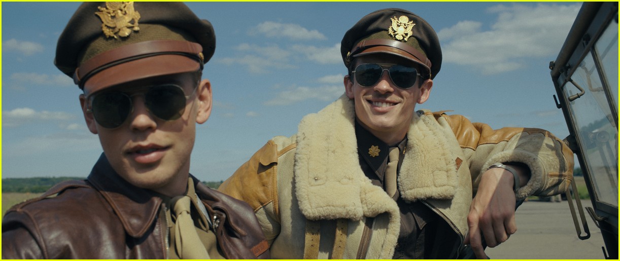 Austin Butler & Barry Keoghan Are WWII Fighter Pilots in 'Masters of ...