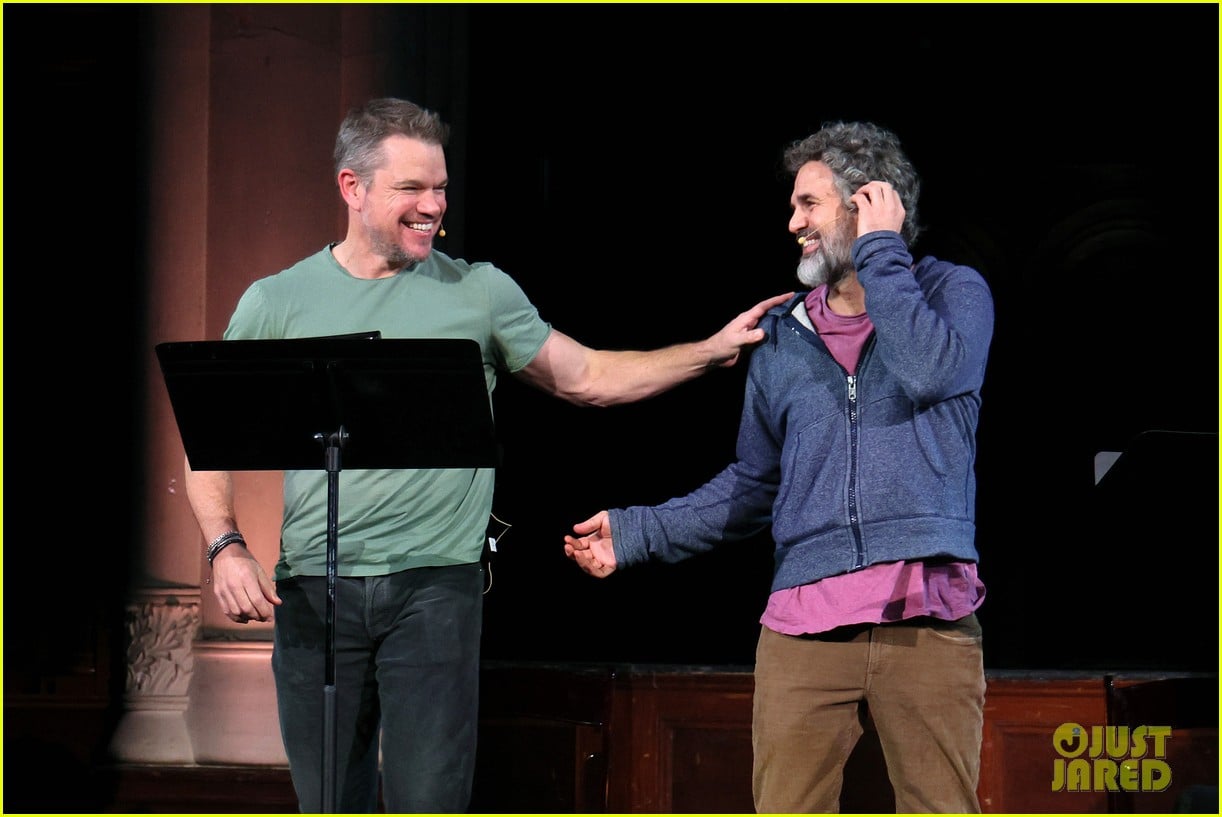Matt Damon & Mark Ruffalo Help Raise Money for Historic Church, Perform ...