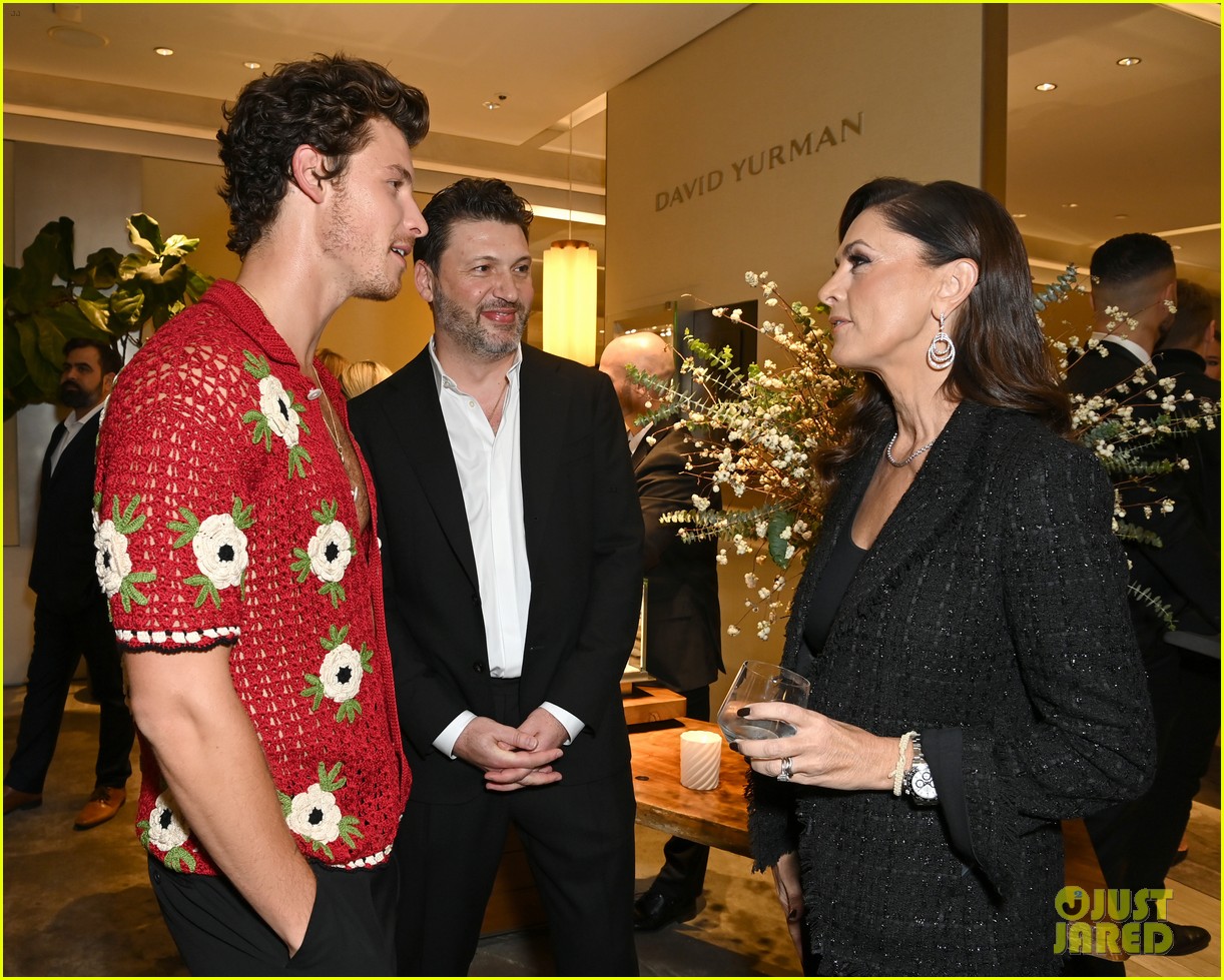 Shawn Mendes Teams Up with David Yurman for Charity Event: Photo ...