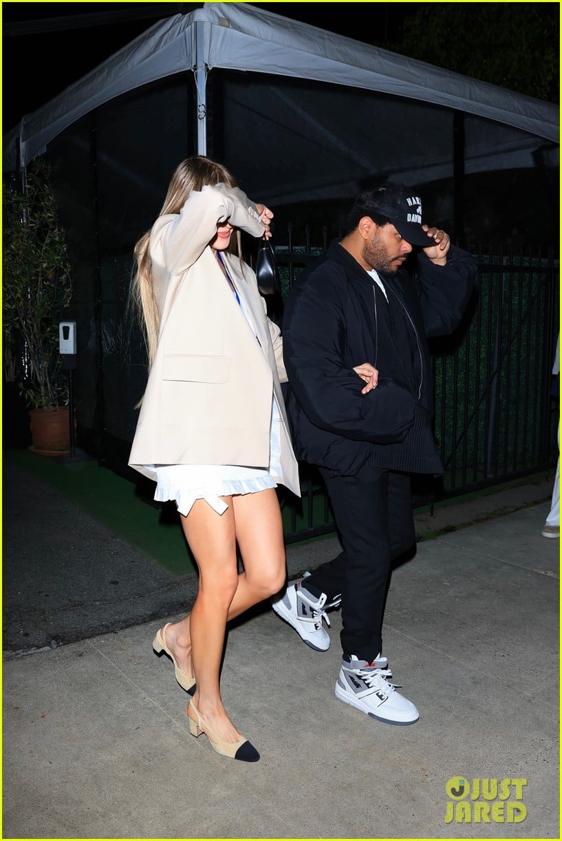 The Weeknd & Girlfriend Simi Khadra Spotted on Date Night, Try to Keep ...
