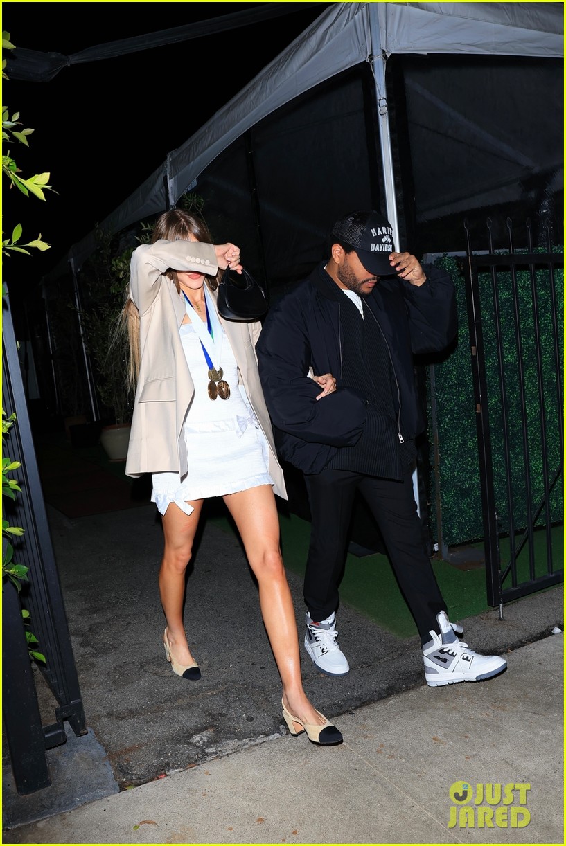 The Weeknd & Girlfriend Simi Khadra Spotted on Date Night, Try to Keep ...