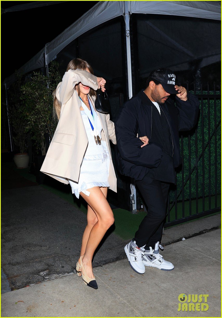 The Weeknd & Girlfriend Simi Khadra Spotted on Date Night, Try to Keep ...