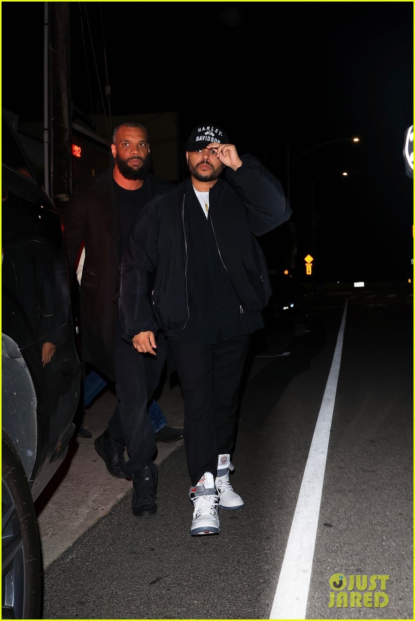 The Weeknd & Girlfriend Simi Khadra Spotted on Date Night, Try to Keep ...