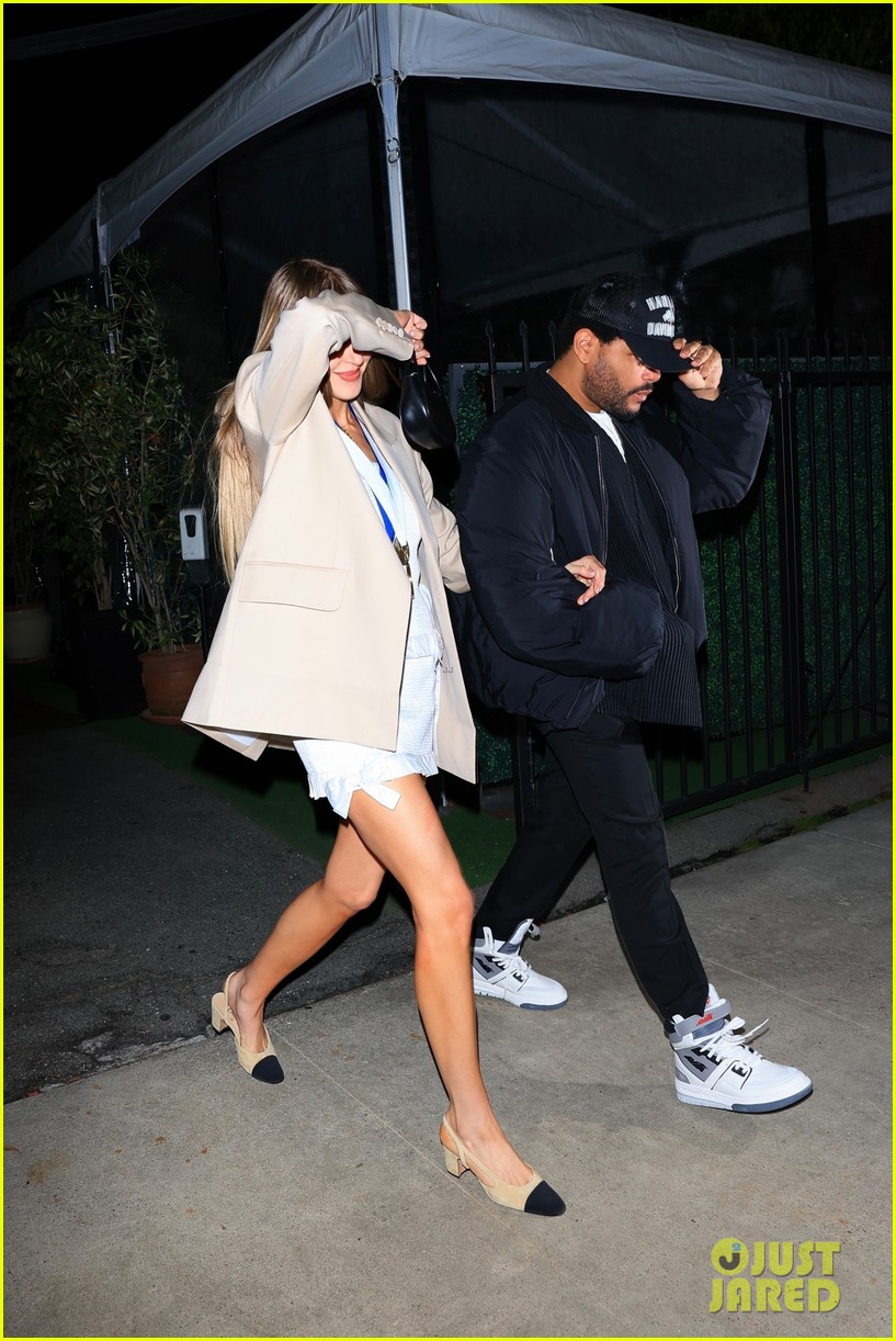 The Weeknd & Girlfriend Simi Khadra Spotted on Date Night, Try to Keep ...