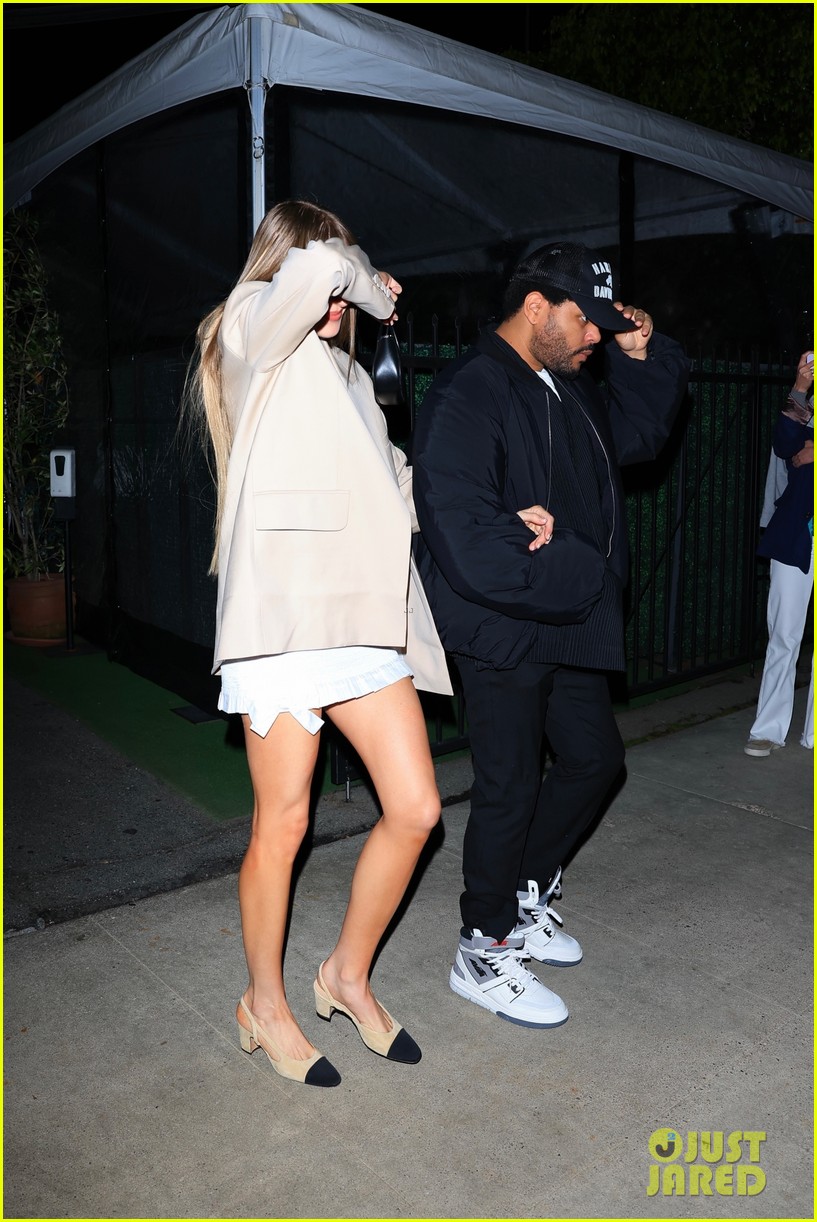 The Weeknd & Girlfriend Simi Khadra Spotted on Date Night, Try to Keep ...
