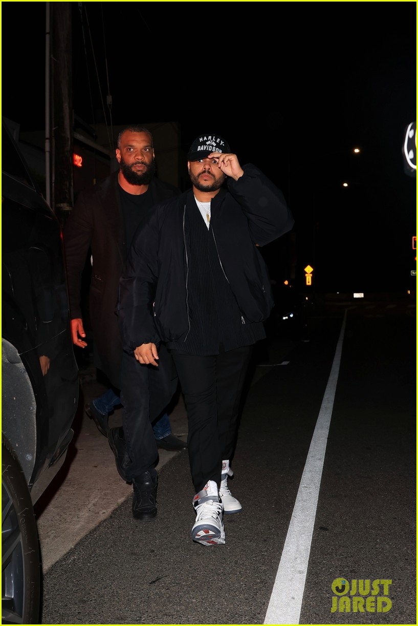The Weeknd & Girlfriend Simi Khadra Spotted on Date Night, Try to Keep ...