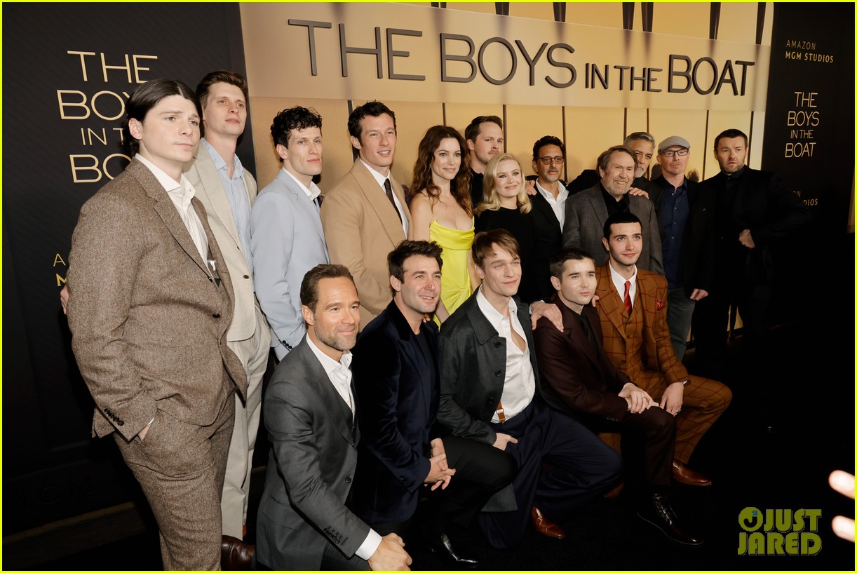 George Clooney, Joel Edgerton, Callum Turner, & More Attend 'The Boys ...