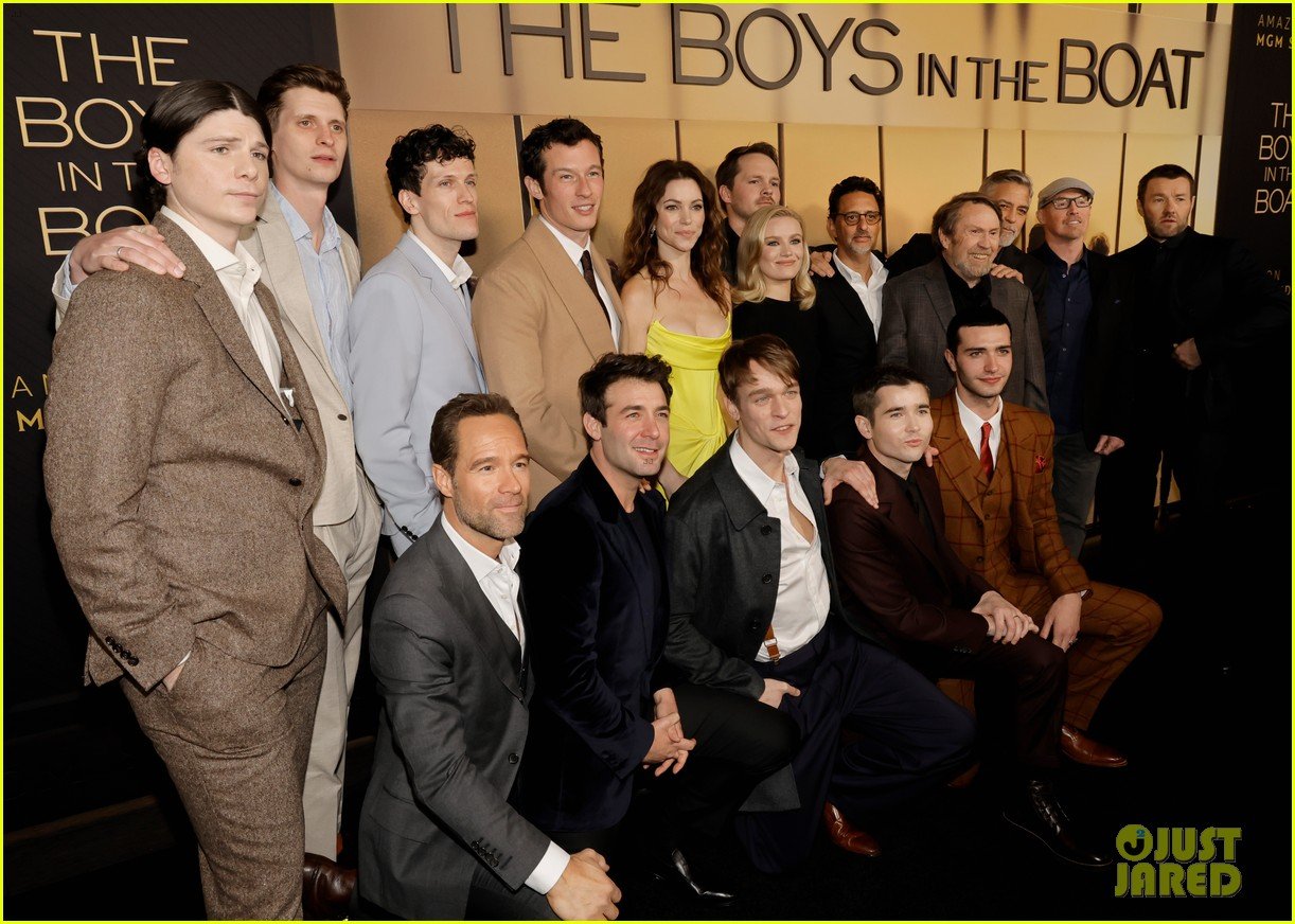George Clooney, Joel Edgerton, Callum Turner, & More Attend 'The Boys ...