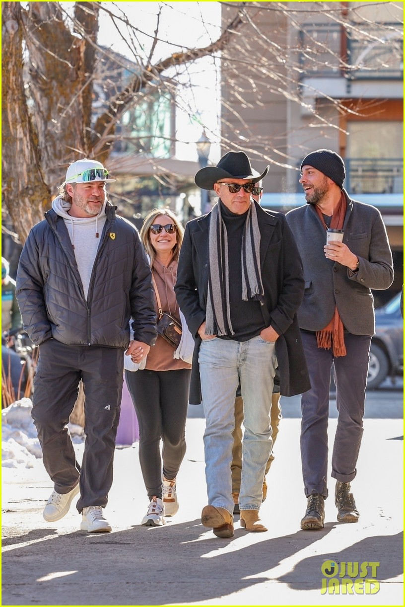 Kevin Costner & Zachary Levi Spotted Hanging Out in Apsen - They Have a ...