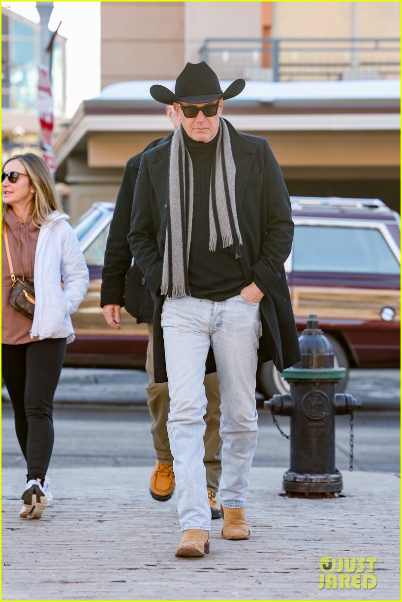 Kevin Costner & Zachary Levi Spotted Hanging Out in Apsen - They Have a ...