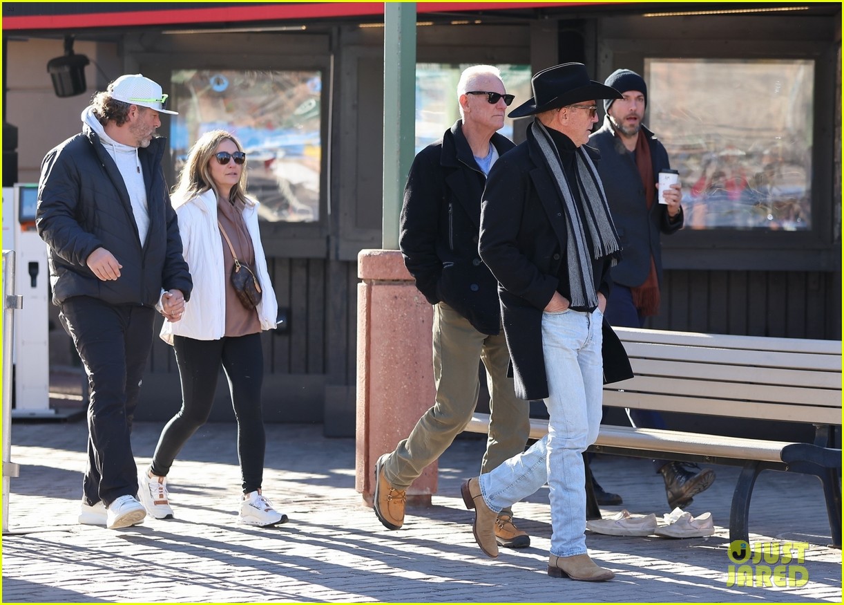 Kevin Costner & Zachary Levi Spotted Hanging Out in Apsen - They Have a ...