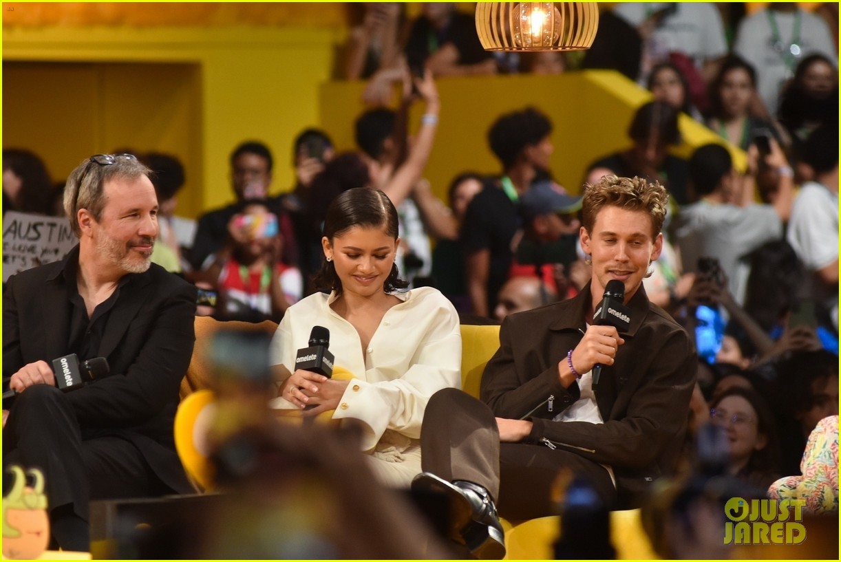 Florence Pugh Hit in the Face by Object at 'Dune: Part Two' Panel at ...