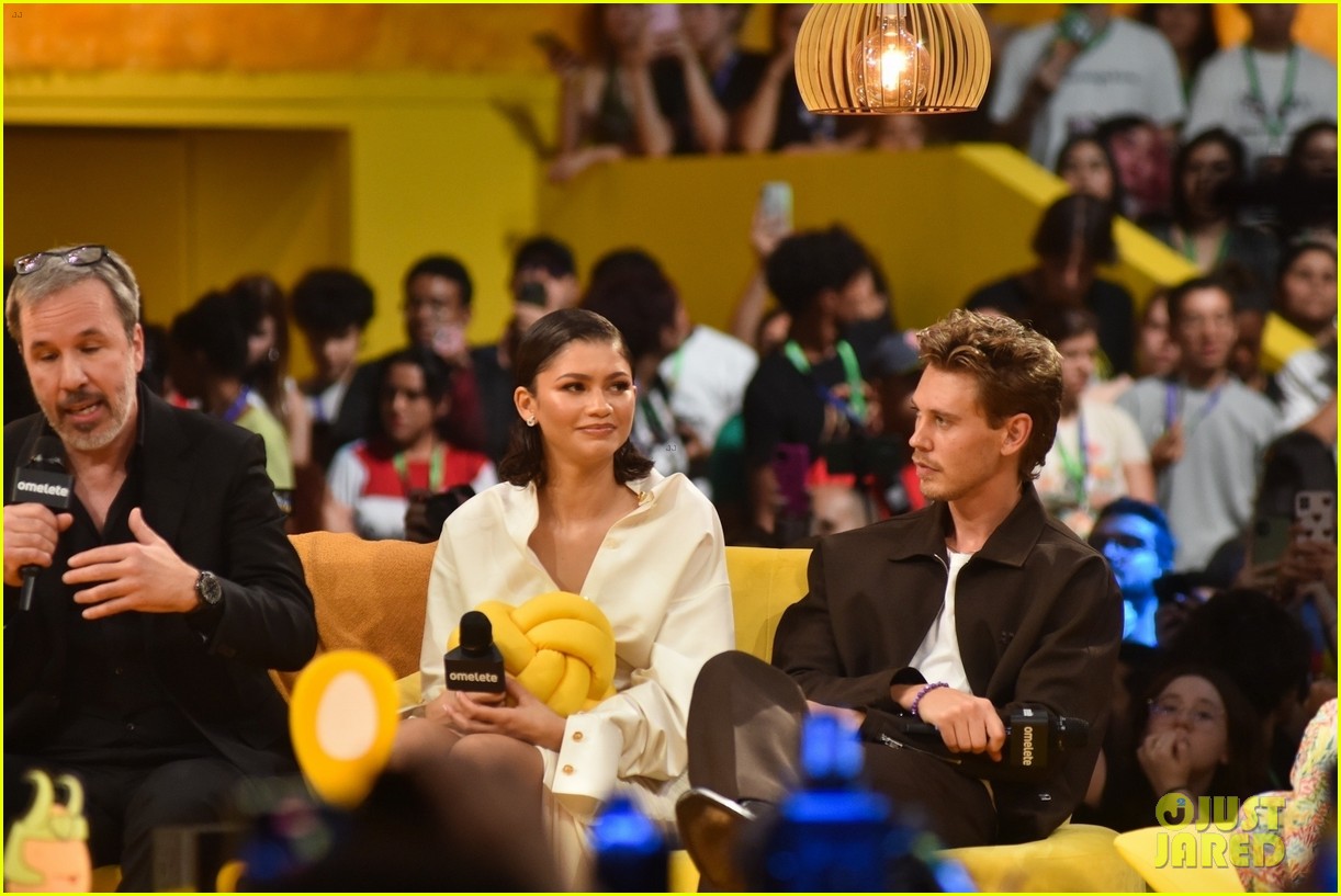 Florence Pugh Hit in the Face by Object at 'Dune: Part Two' Panel at ...