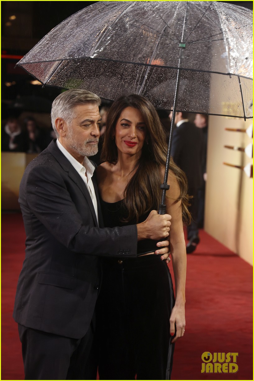 George Clooney Gets Wife Amal's Support at 'Boys in the Boat' London ...