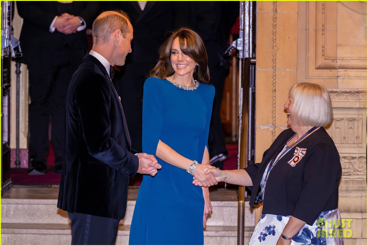 Kate Middleton & Prince William Mingle With Celebs & Other Royals at ...