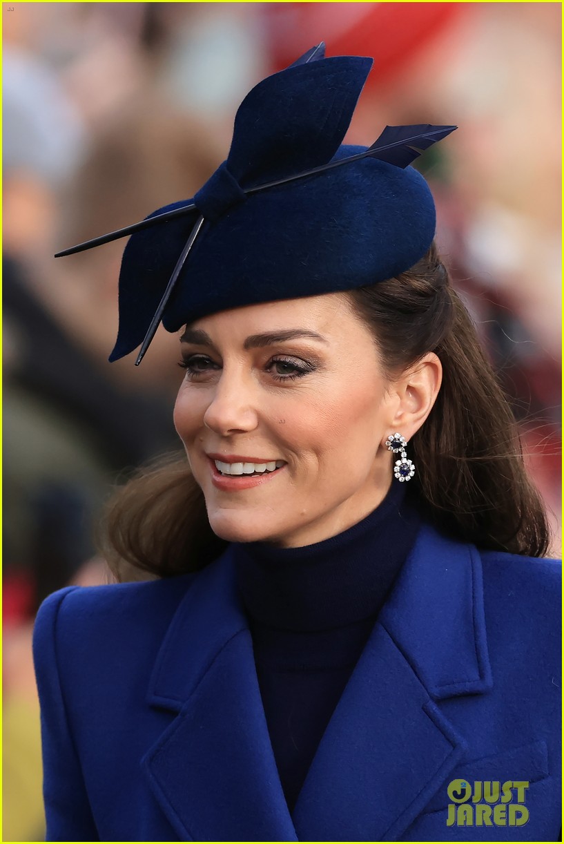 Prince William & Kate Middleton Bring All Three Kids to Christmas Day ...