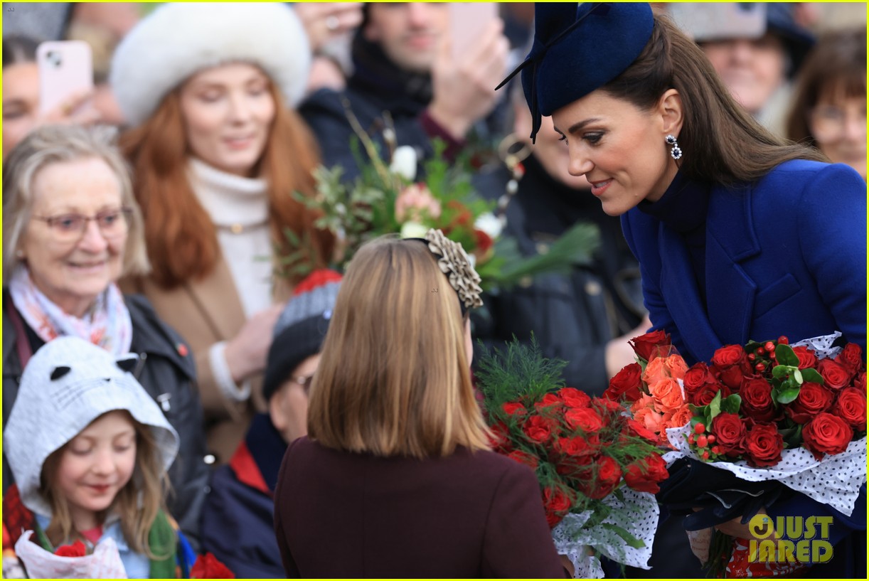 Prince William & Kate Middleton Bring All Three Kids to Christmas Day ...
