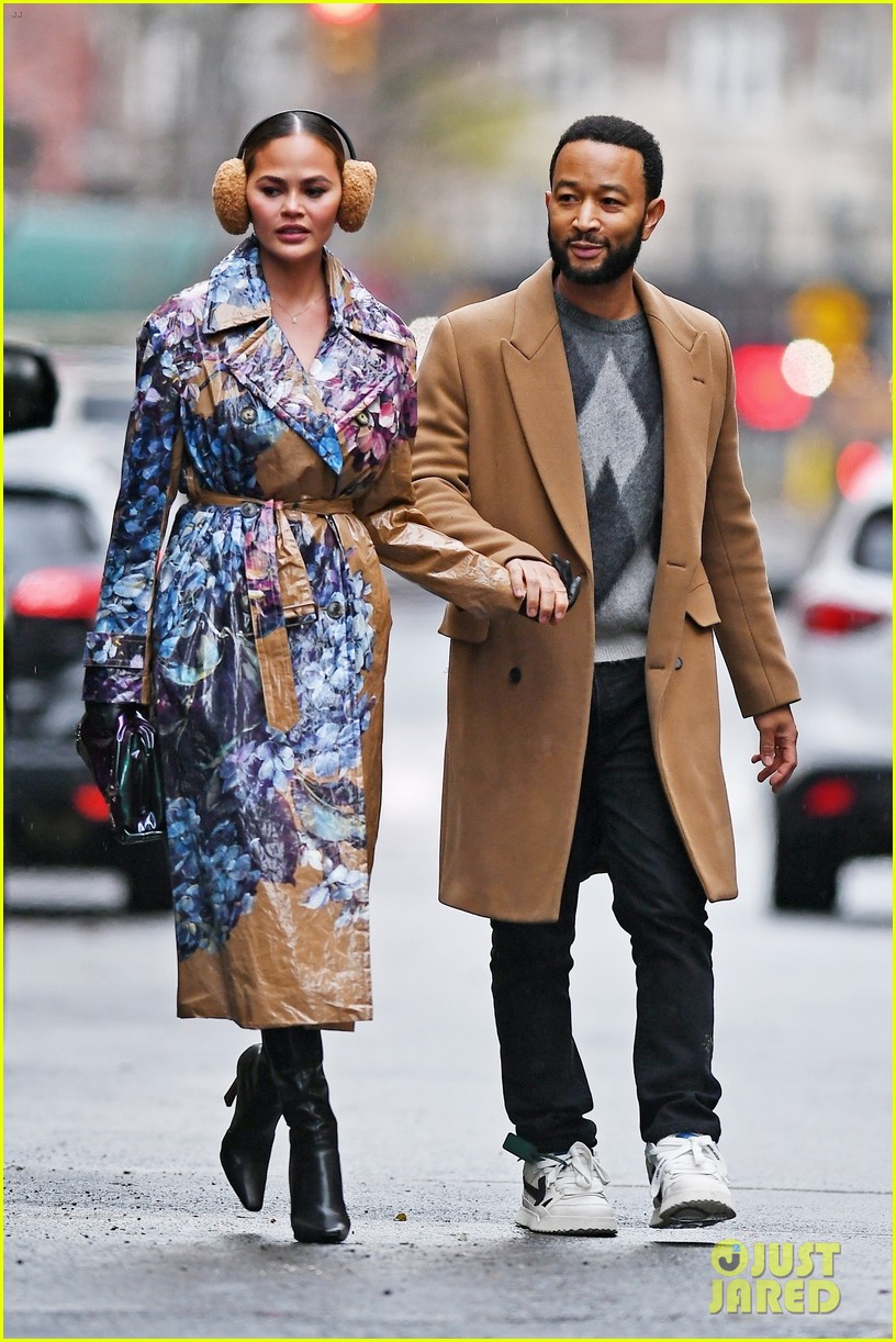 John Legend & Chrissy Teigen Enjoy NYC Ahead of His 45th Birthday ...