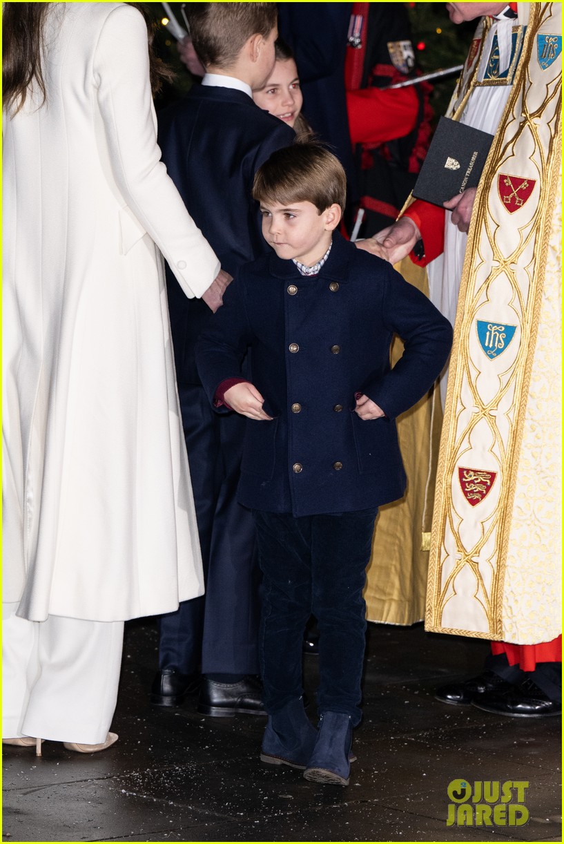 Prince Louis' Christmastime Wardrobe Featured Some Fashionable Firsts ...