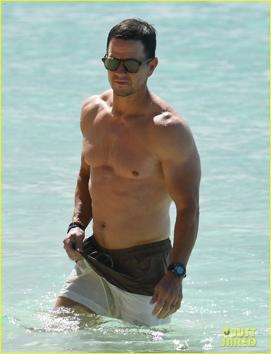Mark Wahlberg Continues to Showcase His Impressive Swimsuit Collection ...