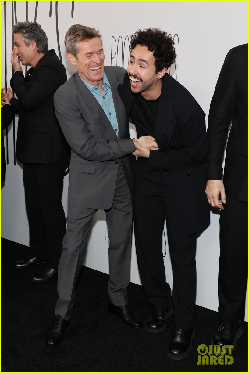 Emma Stone Celebrates 'Poor Things' NYC Premiere With Mark Ruffalo ...