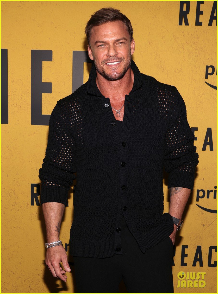 Alan Ritchson Gets Wife Catherine's Support at Multiple 'Reacher ...