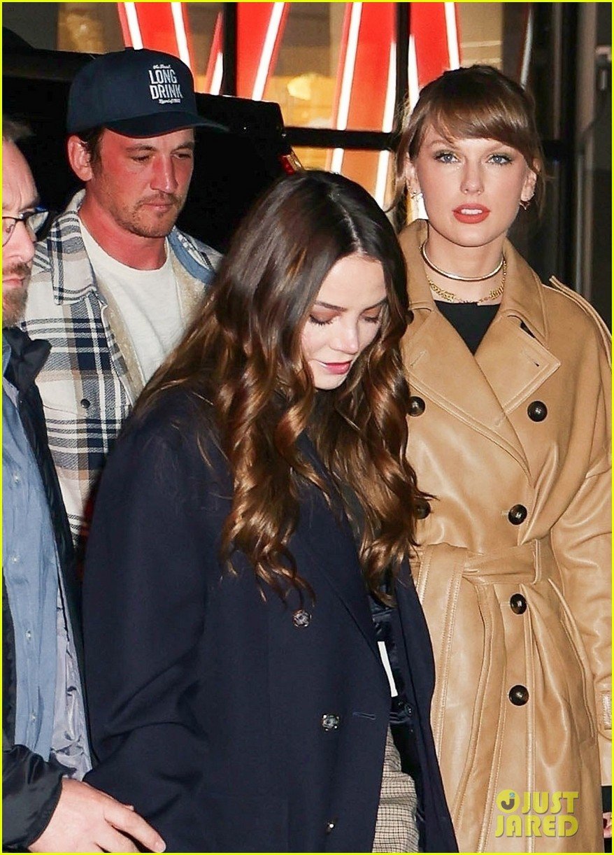 Taylor Swift Celebrates Early Birthday Dinner with Miles Teller & Wife ...