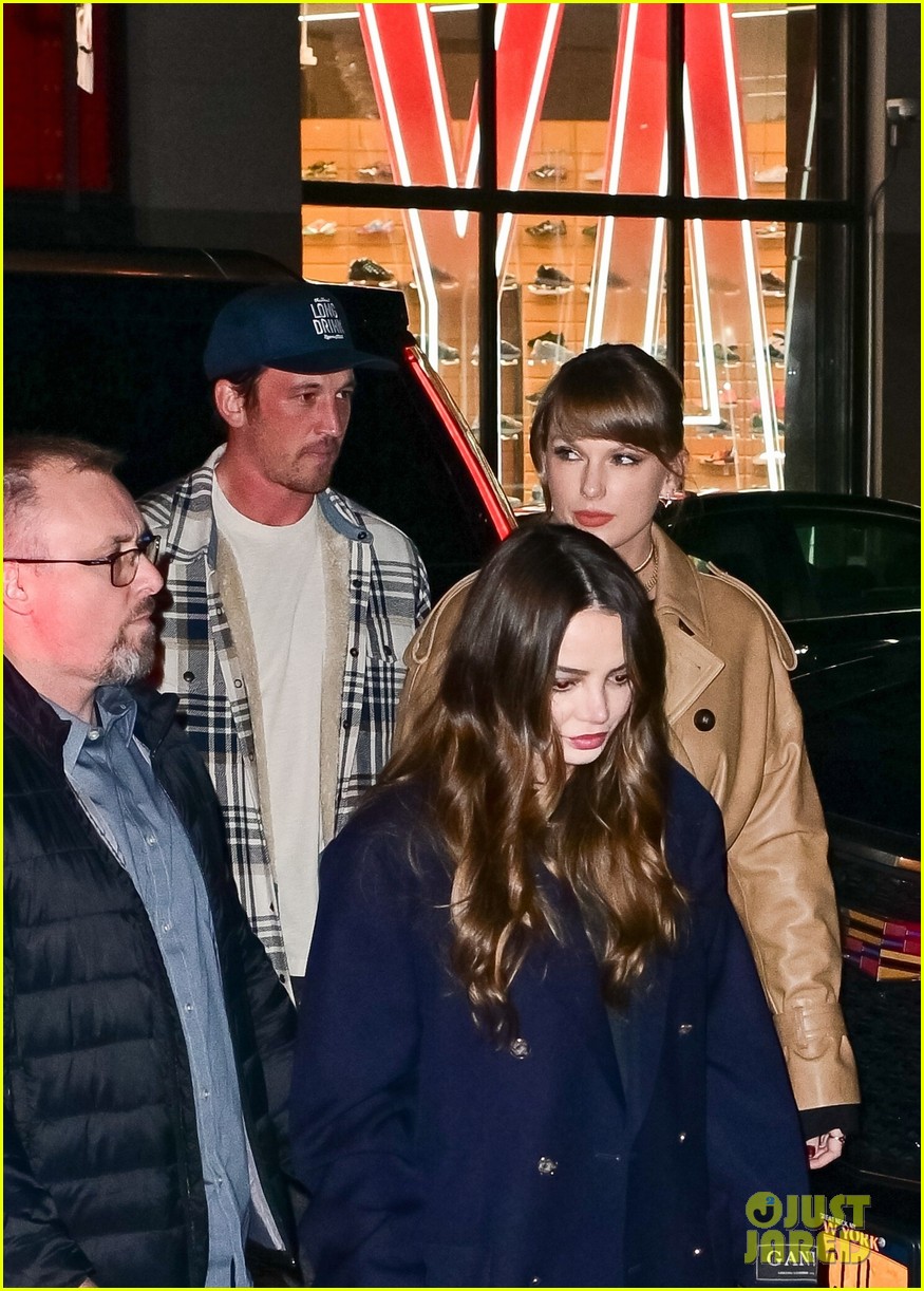 Taylor Swift Celebrates Early Birthday Dinner with Miles Teller & Wife ...