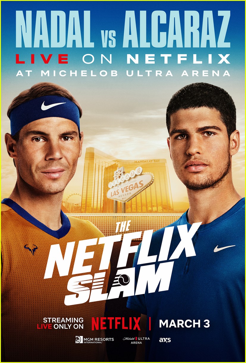 Rafael Nadal & Carlos Alcaraz to Face Off in Netflix's First Live ...