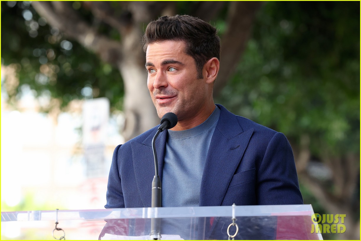 Zac Efron Honors the Late Matthew Perry, Gives 'High School Musical' Shout-Out During Hollywood ...