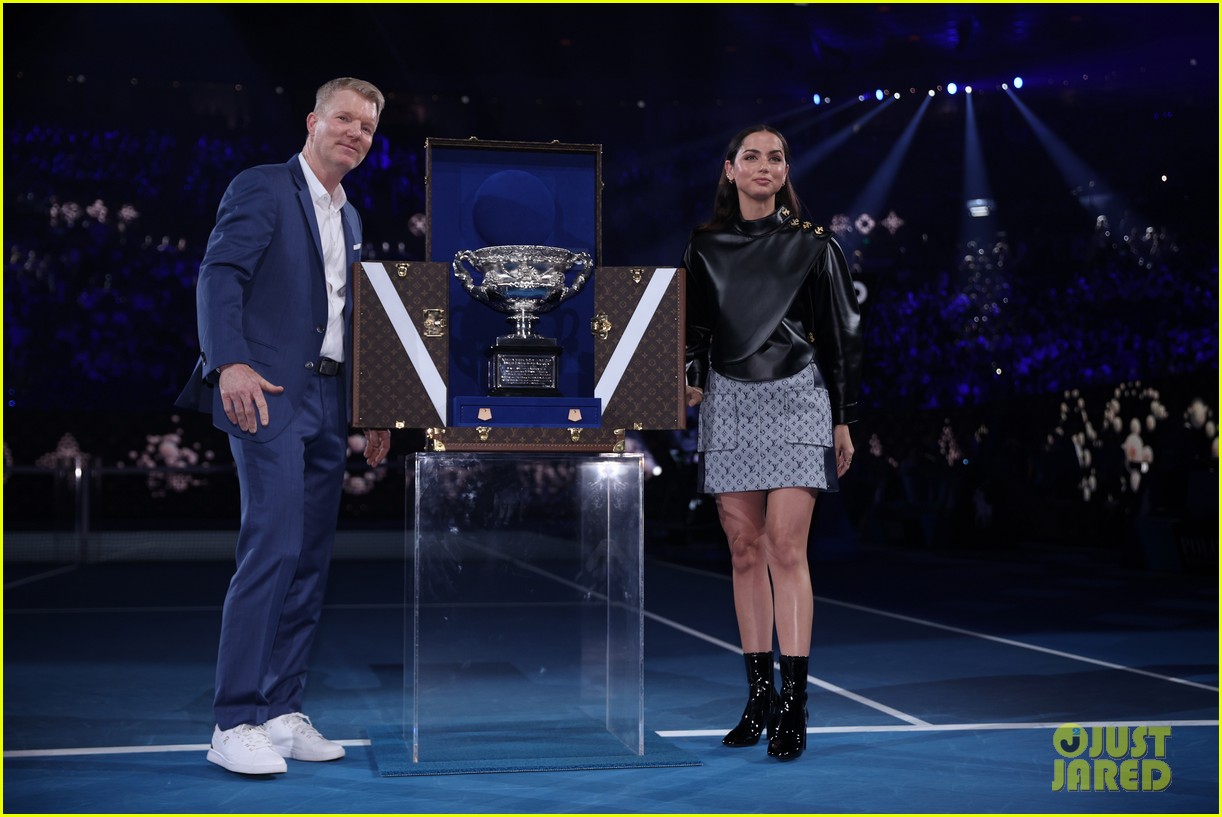 Ana de Armas Wears Louis Vuitton While Presenting Norman Brookes ...