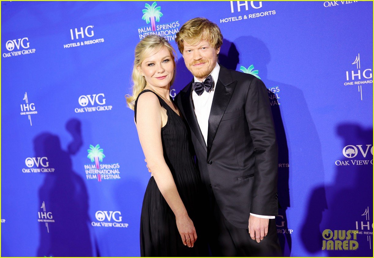Jesse Plemons Snaps Candid Photos of Wife Kirsten Dunst While Arriving ...