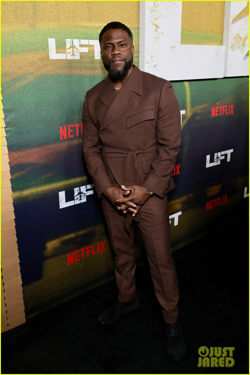 Kevin Hart, Gugu Mbatha-Raw, & More Attend 'Lift' Premiere in NYC ...
