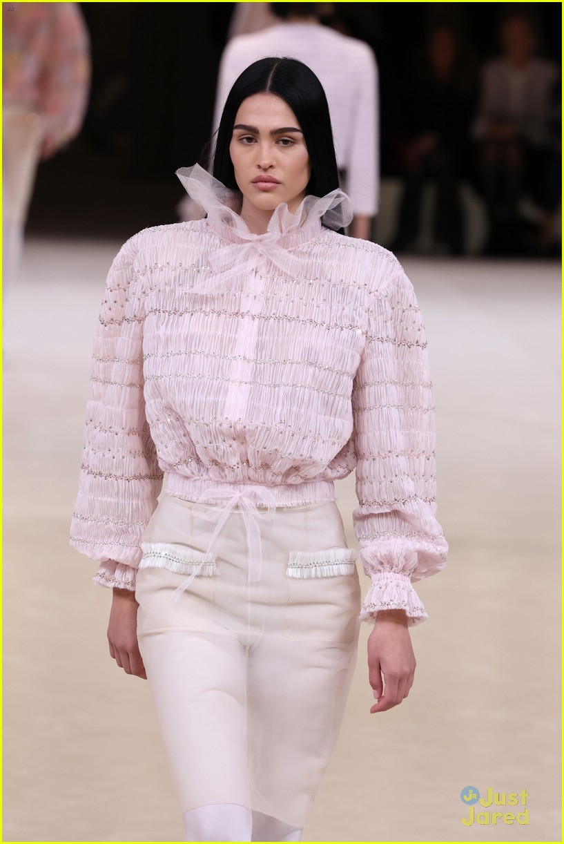 Margaret Qualley Returns to Chanel Runway, Lucy Boynton Sits Front Row ...