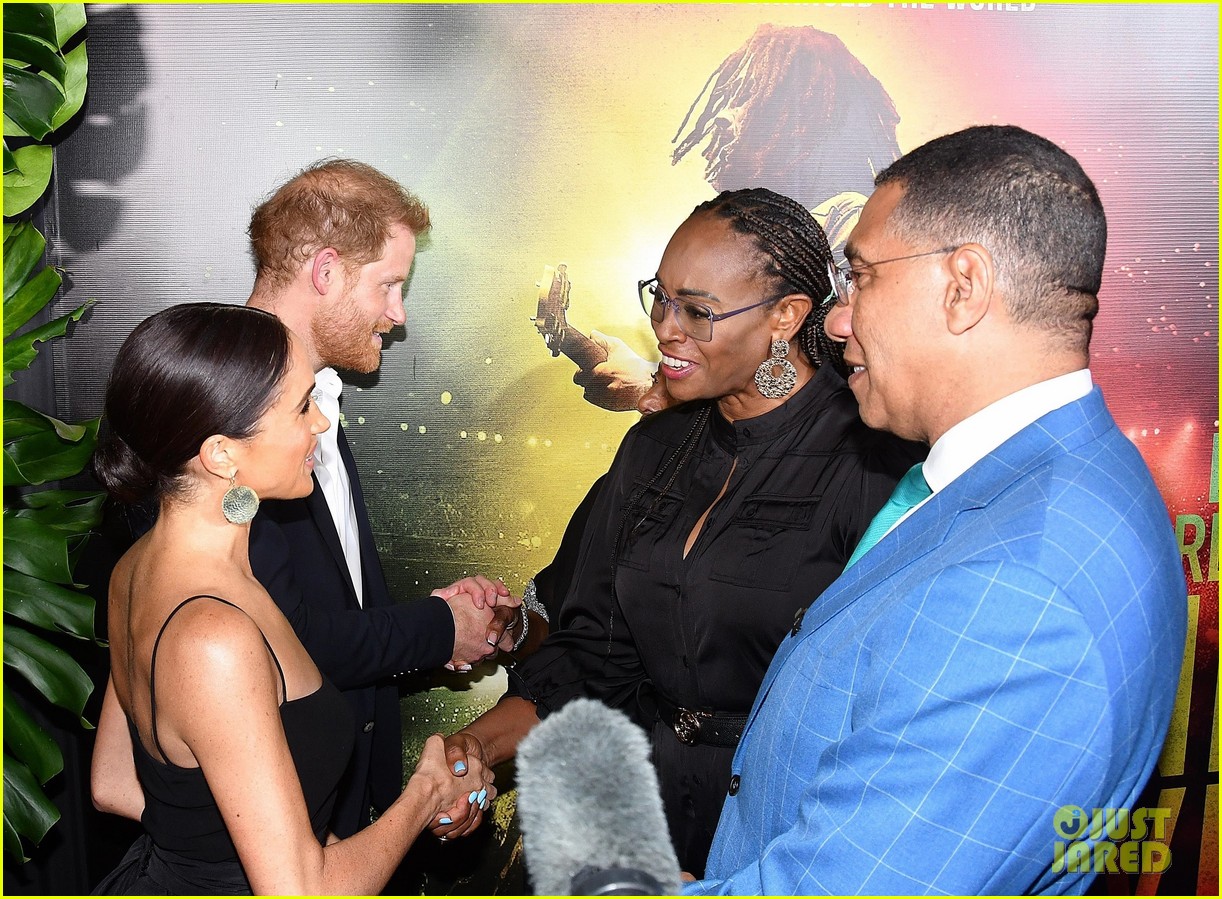 Prince Harry & Meghan Markle Fly to Jamaica for 'Bob Marley: One Love ...
