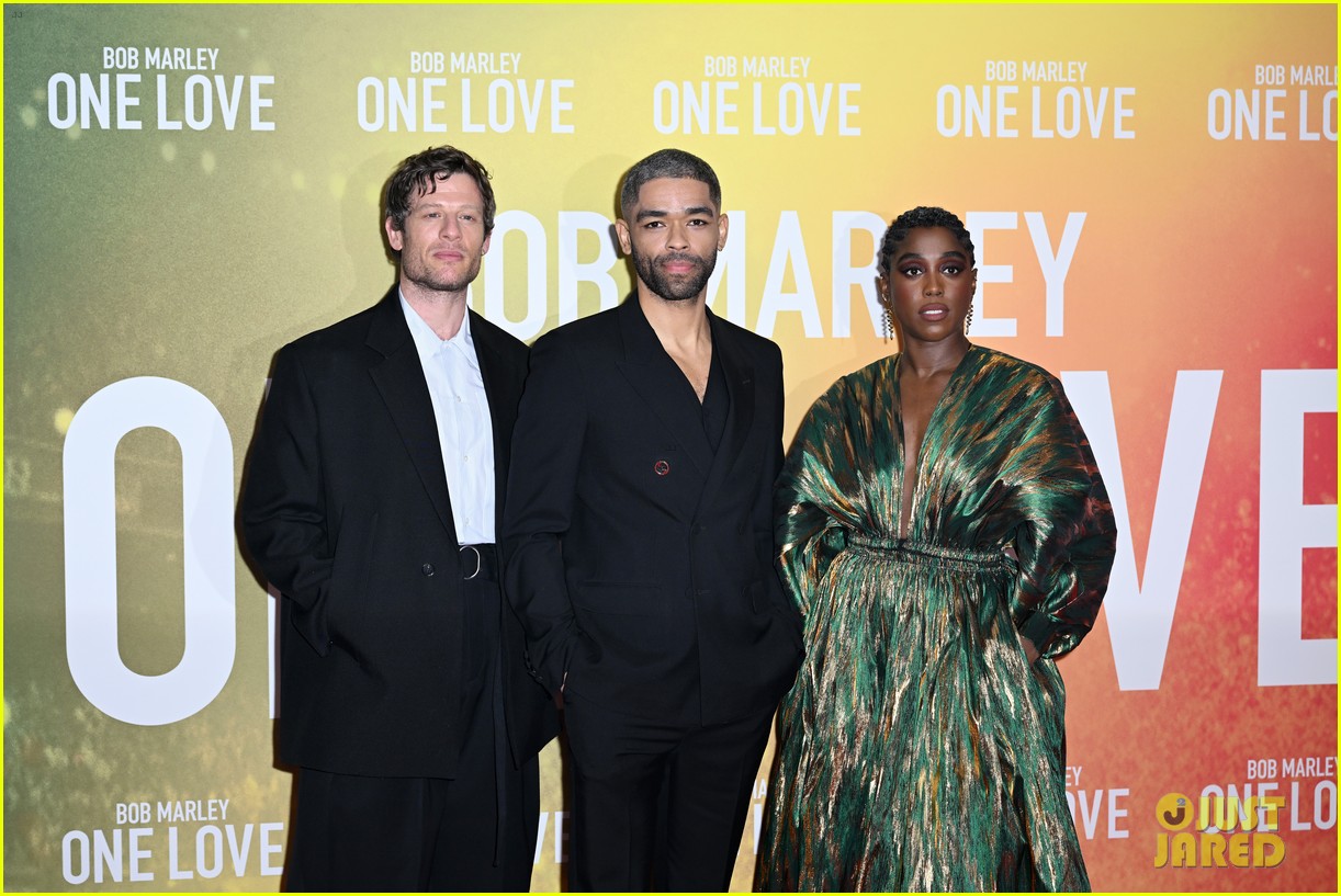 Kingsley Ben-Adir, Lashana Lynch, & James Norton Step Out for 'Bob ...