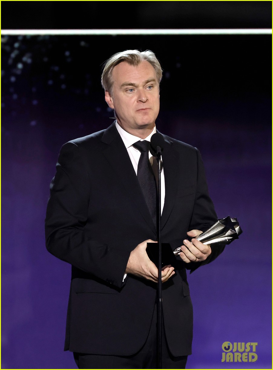 Christopher Nolan Wins Best Director, Wife Emma Thomas Accepts Best ...