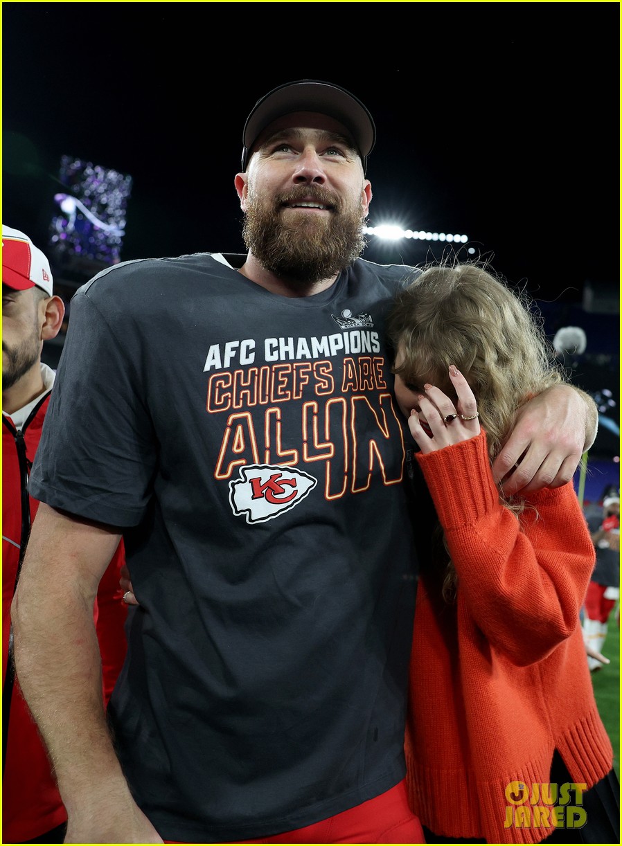 New Taylor Swift & Travis Kelce Video Shows Them Saying 'I Love You' to Each Other After AFC ...