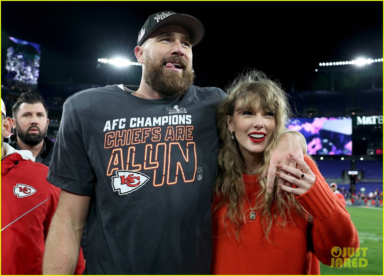 New Taylor Swift & Travis Kelce Video Shows Them Saying 'I Love You' to Each Other After AFC ...