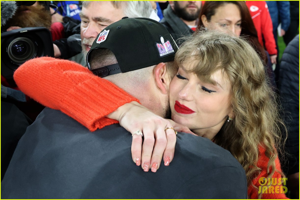 New Taylor Swift & Travis Kelce Video Shows Them Saying 'I Love You' to Each Other After AFC ...