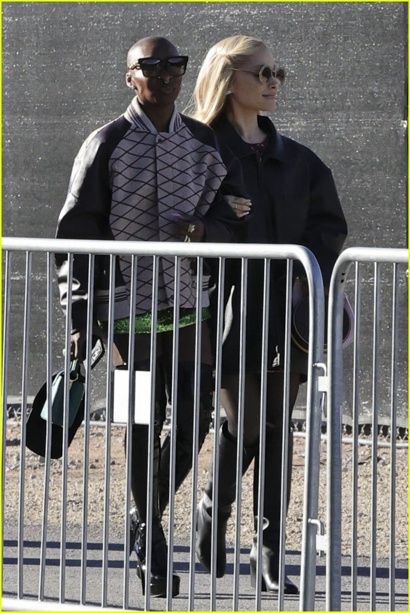 Ariana Grande & Cynthia Erivo Fly to Super Bowl 2024 After Taking Us to ...