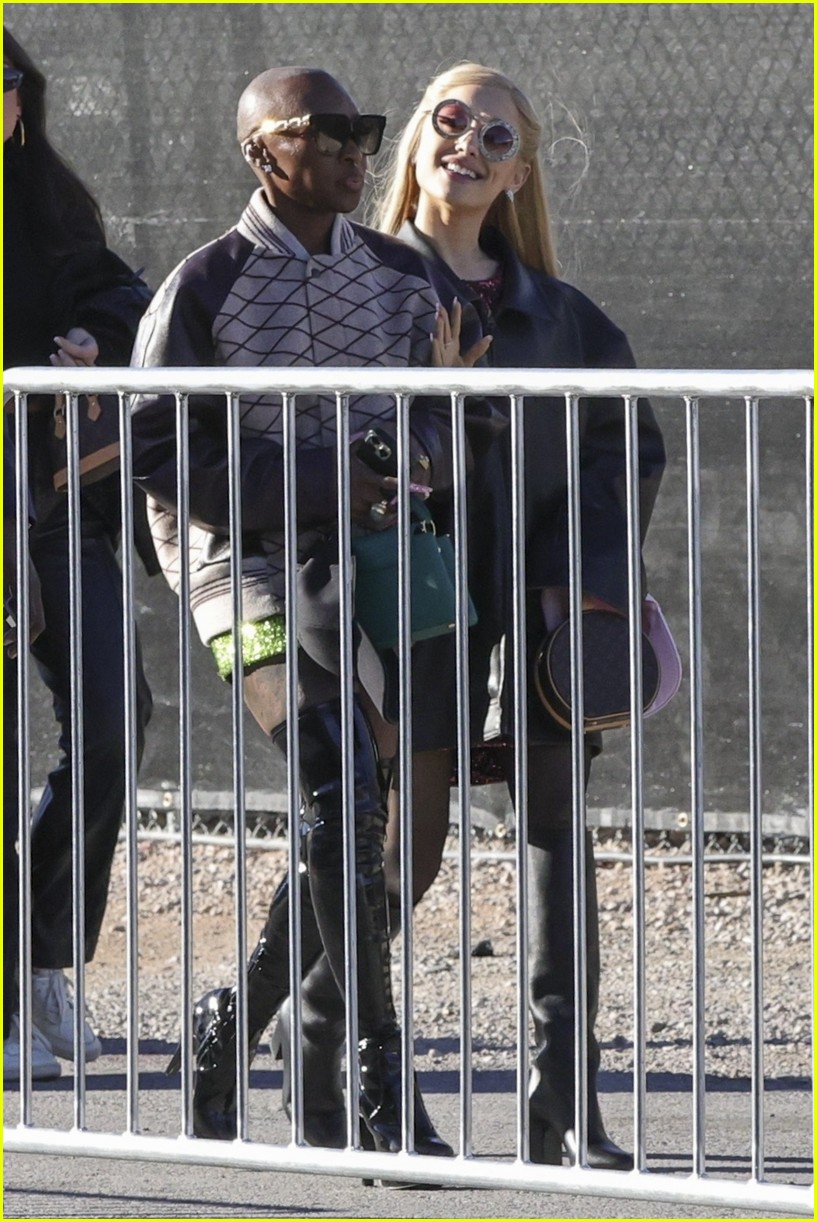 Ariana Grande & Cynthia Erivo Fly to Super Bowl 2024 After Taking Us to ...