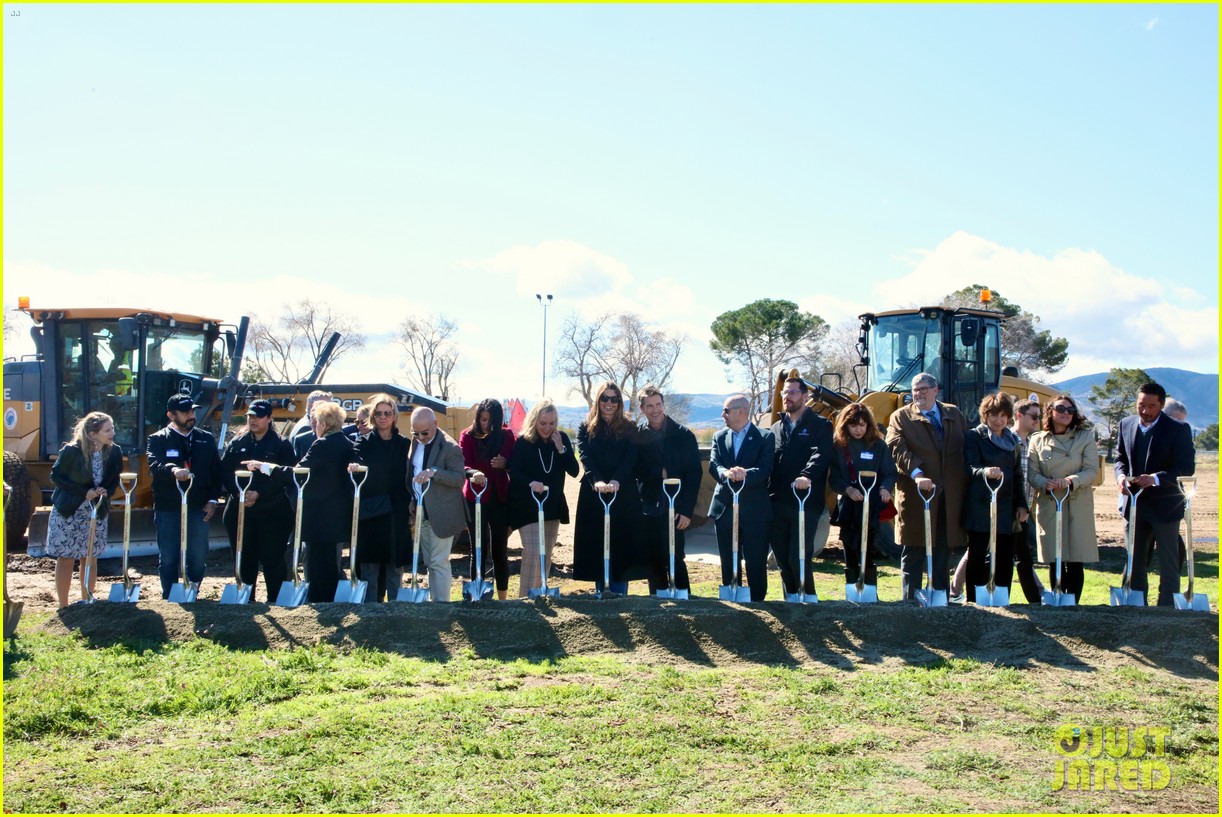 Christian Bale & Wife Sibi Help Break Ground Their New Foster Care ...