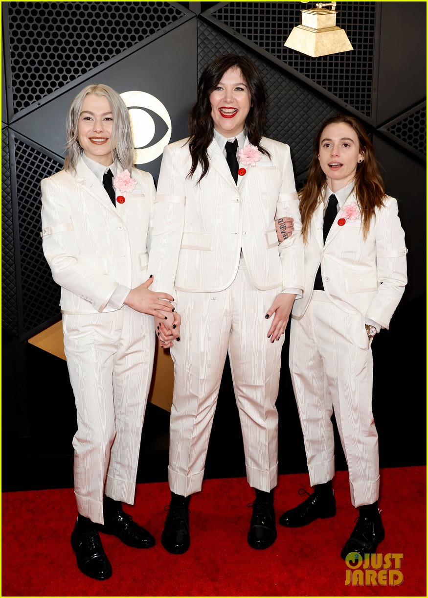 Phoebe Bridgers, Lucy Dacus & Julien Baker of boygenius Match in White ...